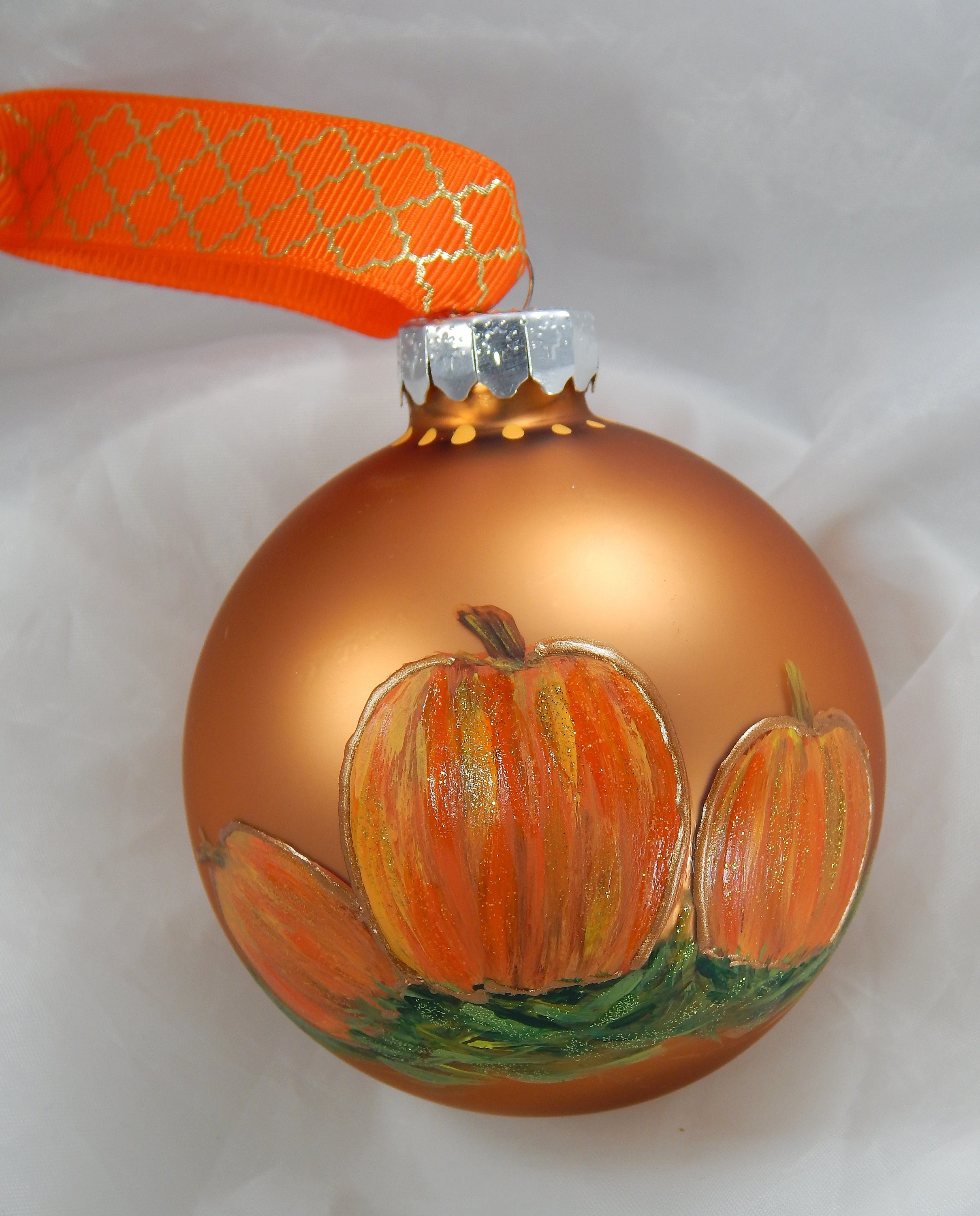 Painted Ornament Glass Ornament Pumpkins Pumpkin Ornament Etsy painted-ornament-glass-ornament-pumpkins-pumpkin-ornament-etsy