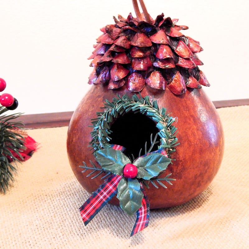 Christmas Gourd - Etsy