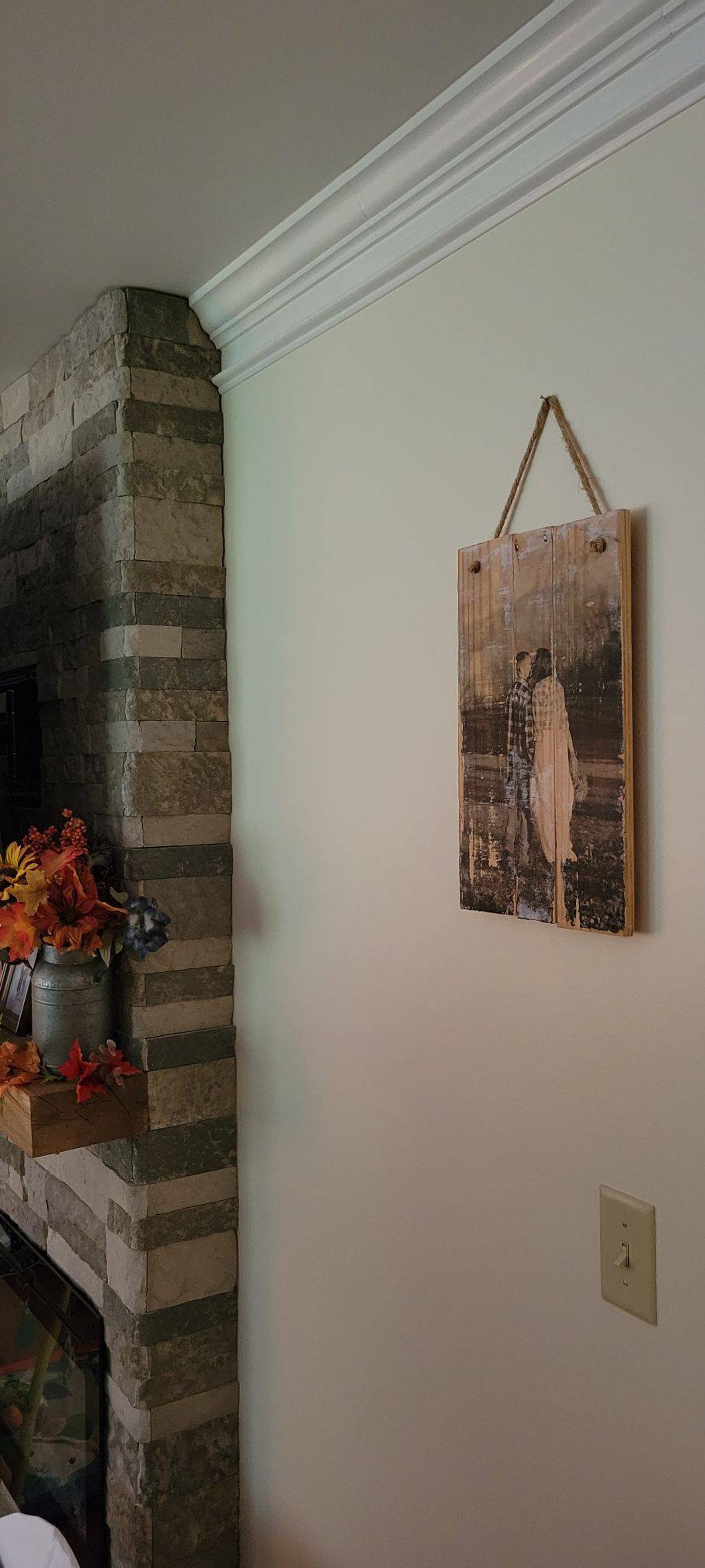 Personalized Wood Photo, Pallet Picture Frame, Custom Wood Print ...