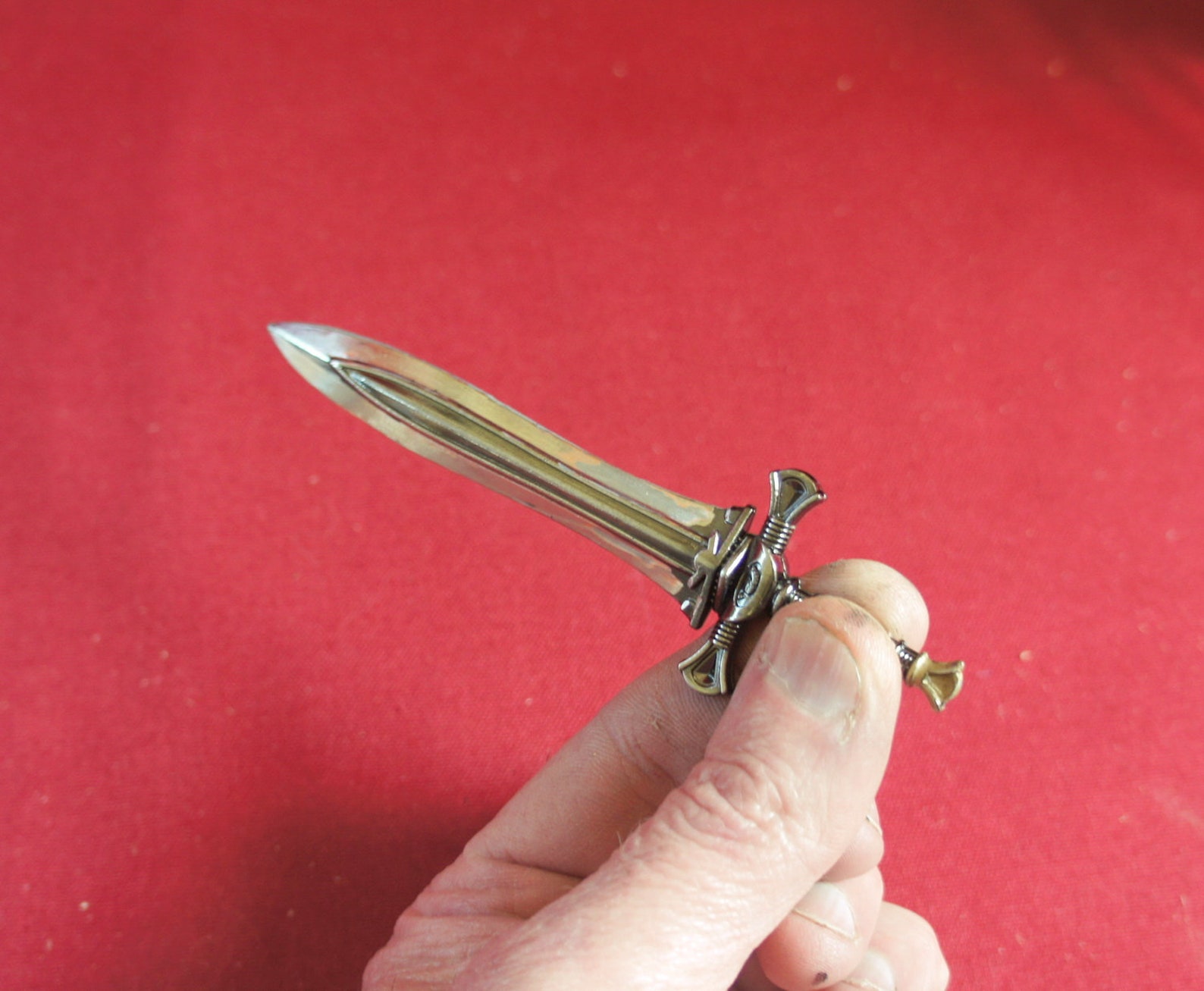 1/6 Scale Miniature Sword Fantasy Barbarian Solid Metal Weapon | Etsy