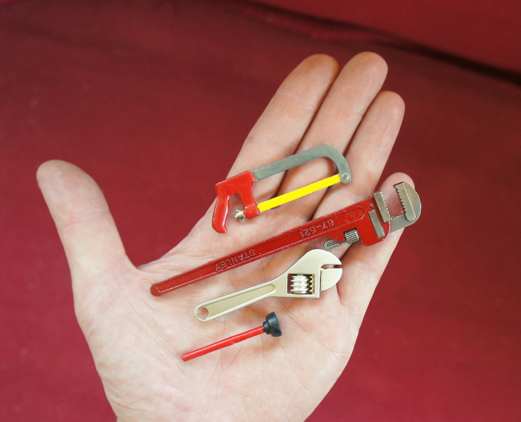 1/6 Scale Miniature Plumbing Tools - Solid Metal - Etsy Australia