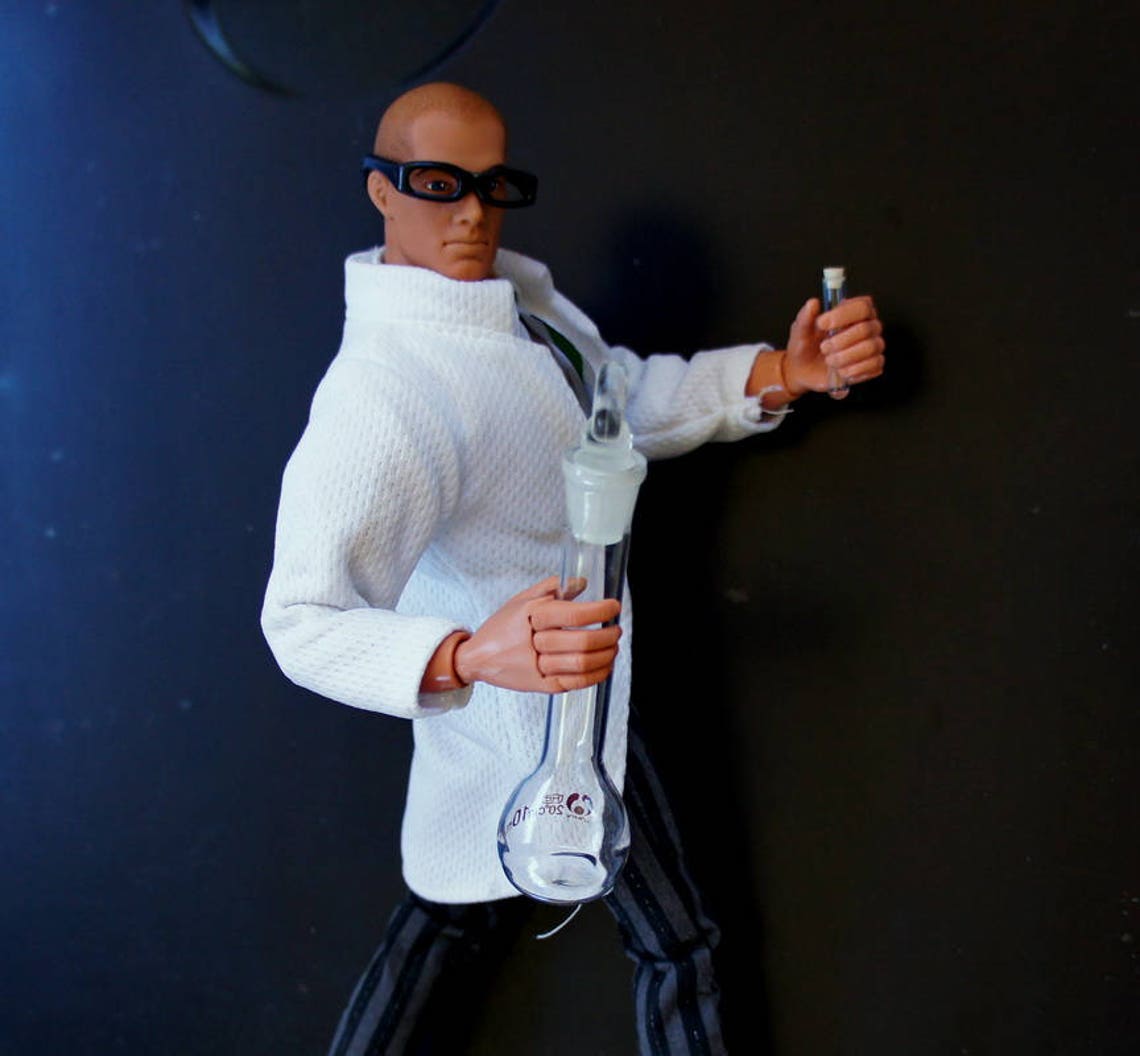 Miniature Science Laboratory Glassware 1/6 Scale Breaking Bad - Etsy ...