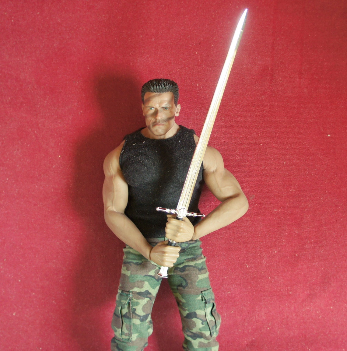 1/6 Scale Miniature Sword Two-handed Zweihander Weapon - Etsy Australia