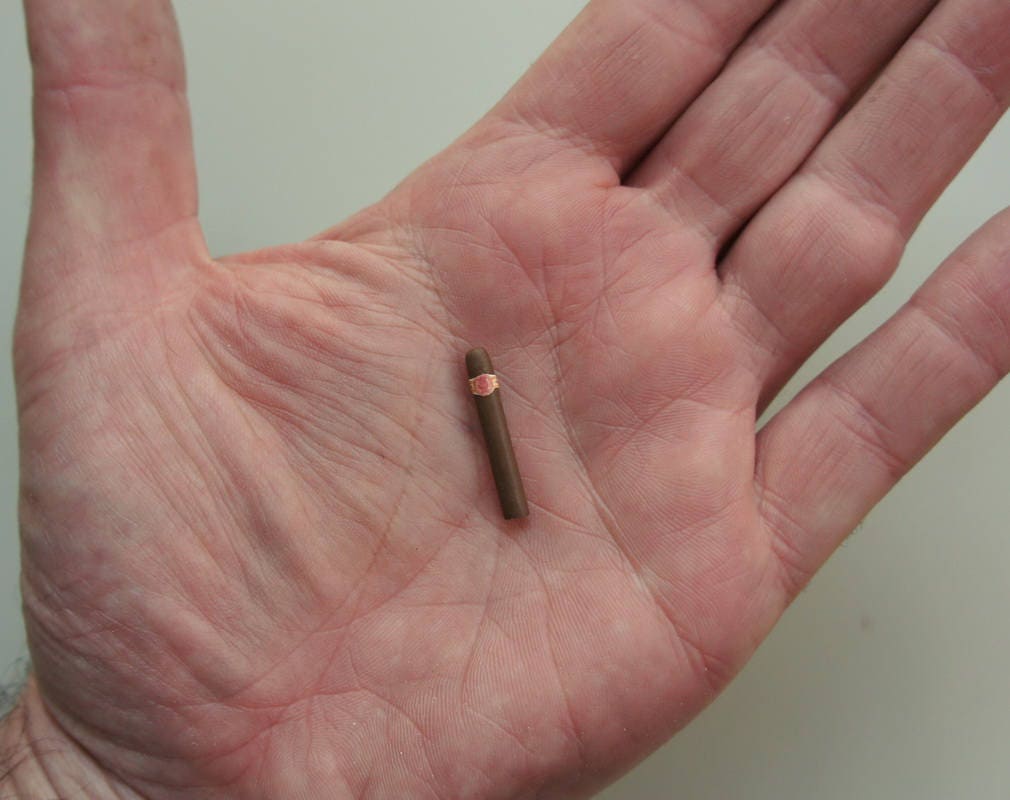 1/6 Scale Miniature Model Cigars 2 Pcs - Etsy