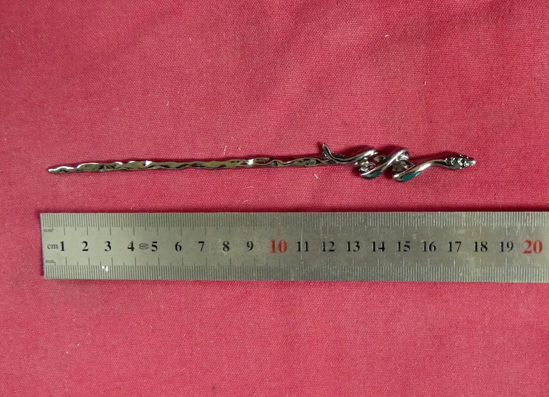 1/6 Scale Sceptre Staff Magic Wand Snake Asclepius Solid Metal - Etsy