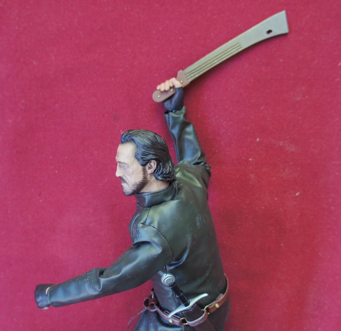 1/6 Scale Miniature Machete Panga Knife Solid Metal Weapon - Etsy