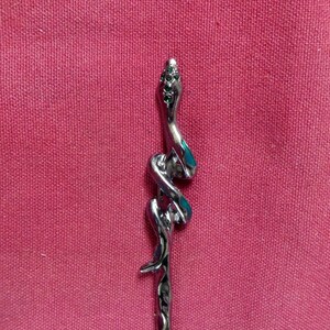 1/6 Scale Sceptre Staff Magic Wand Snake Asclepius Solid Metal - Etsy