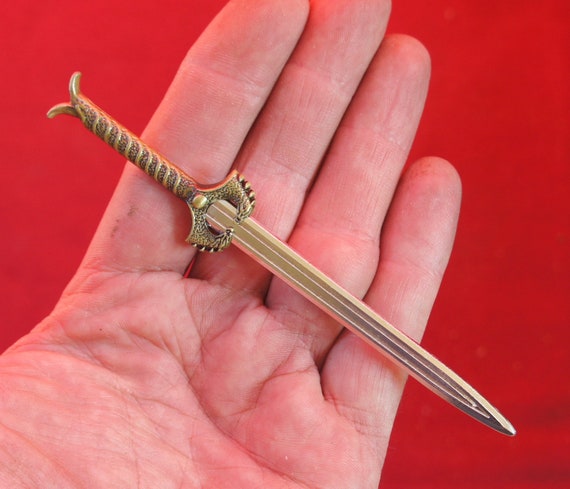 1/6 Scale Miniature Wonder Woman Sword Solid Metal Weapon | Etsy