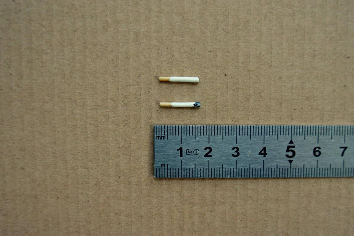 1/6 Scale Miniature Model Cigarettes (2 Pcs) - Etsy Australia