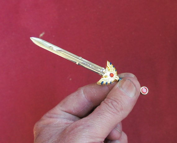 1/6 Scale Miniature Sword Fantasy Solid Metal Weapon - Etsy