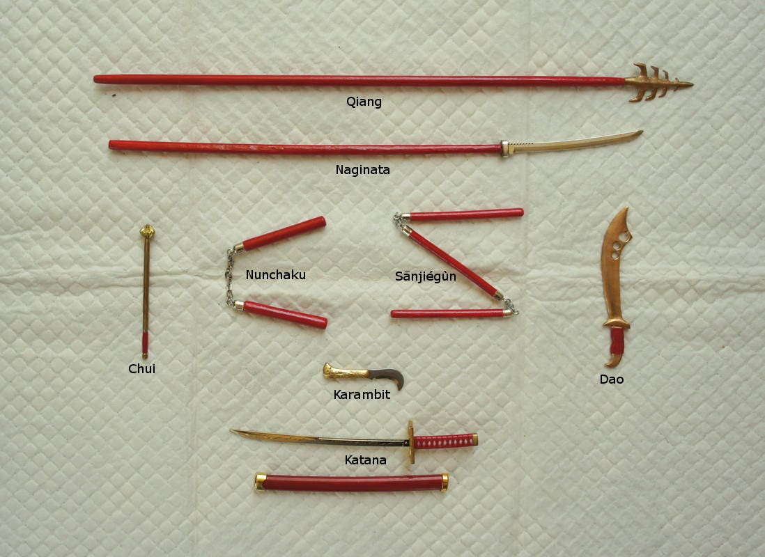 Ancient Chinese Martial Arts Weapons Ancient Chinese Martial Arts Weapons