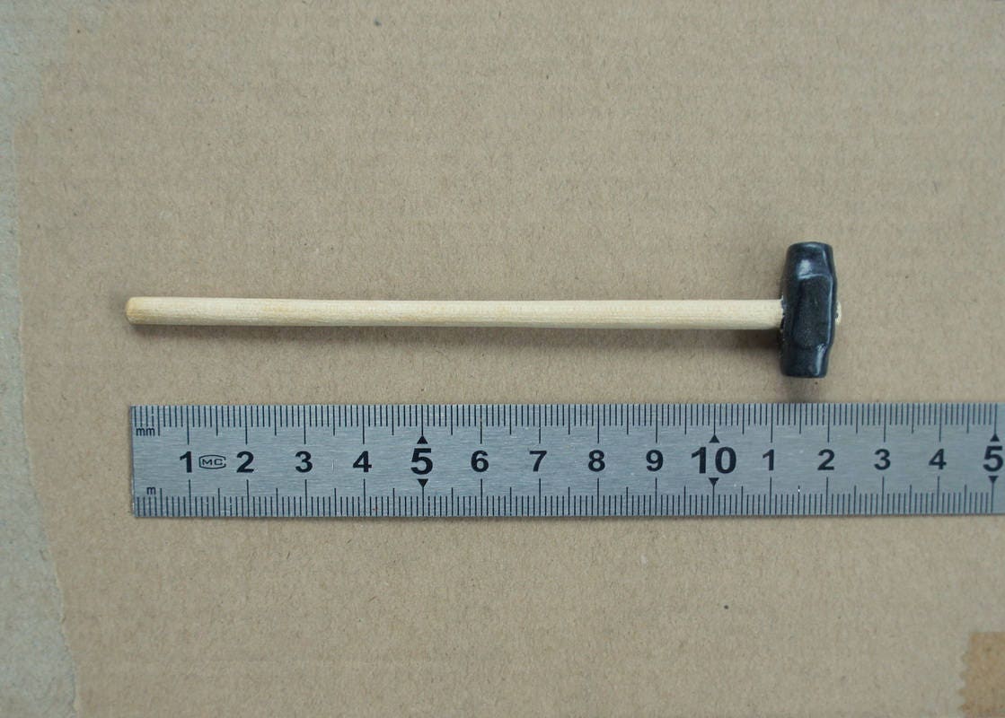 1/6 Scale Miniature Model Sledge Hammer - Etsy