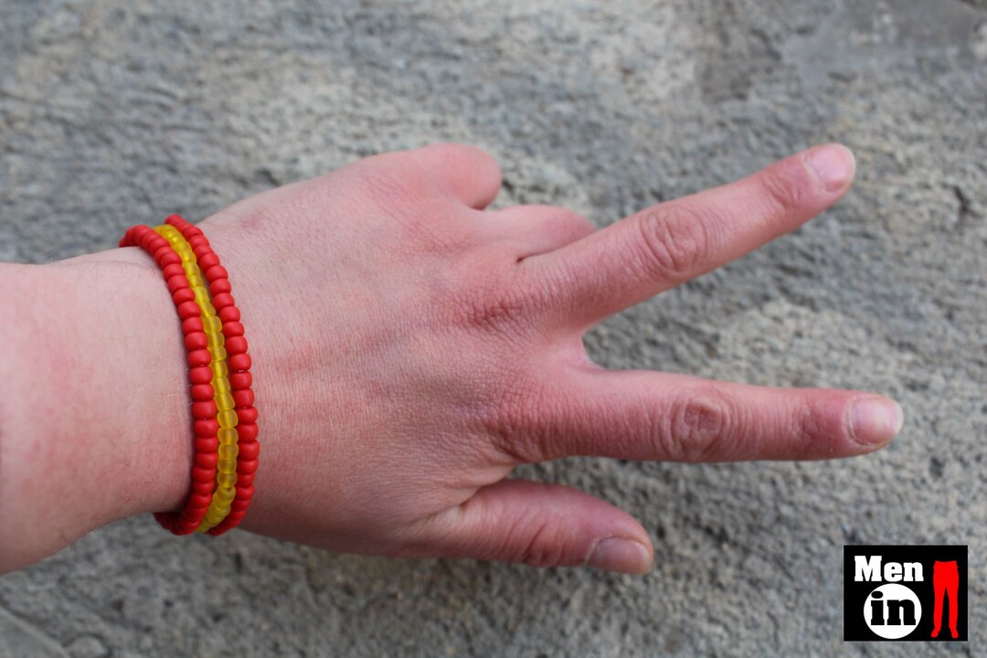 Spain Bracelet, Flag Bracelet Set, Spain Flag Bracelets, Bracelets With ...