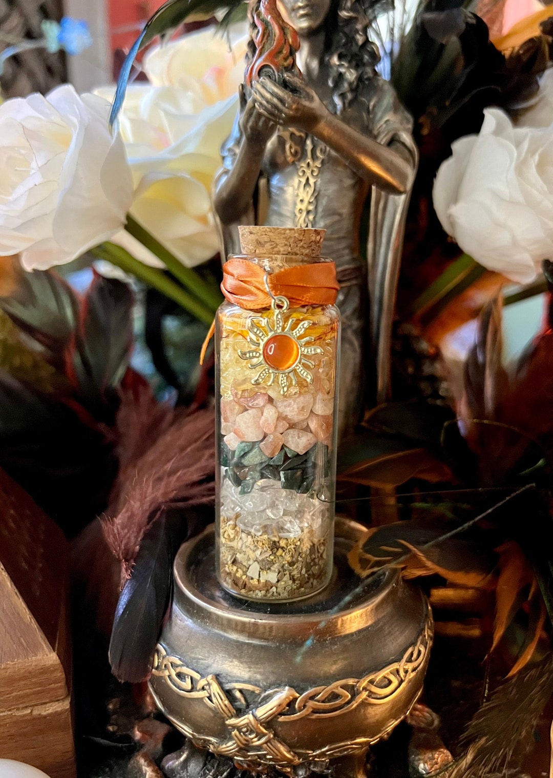 Imbolc Brigid Altar Set // Celtic Goddess // Saint St Brigid's Day ...