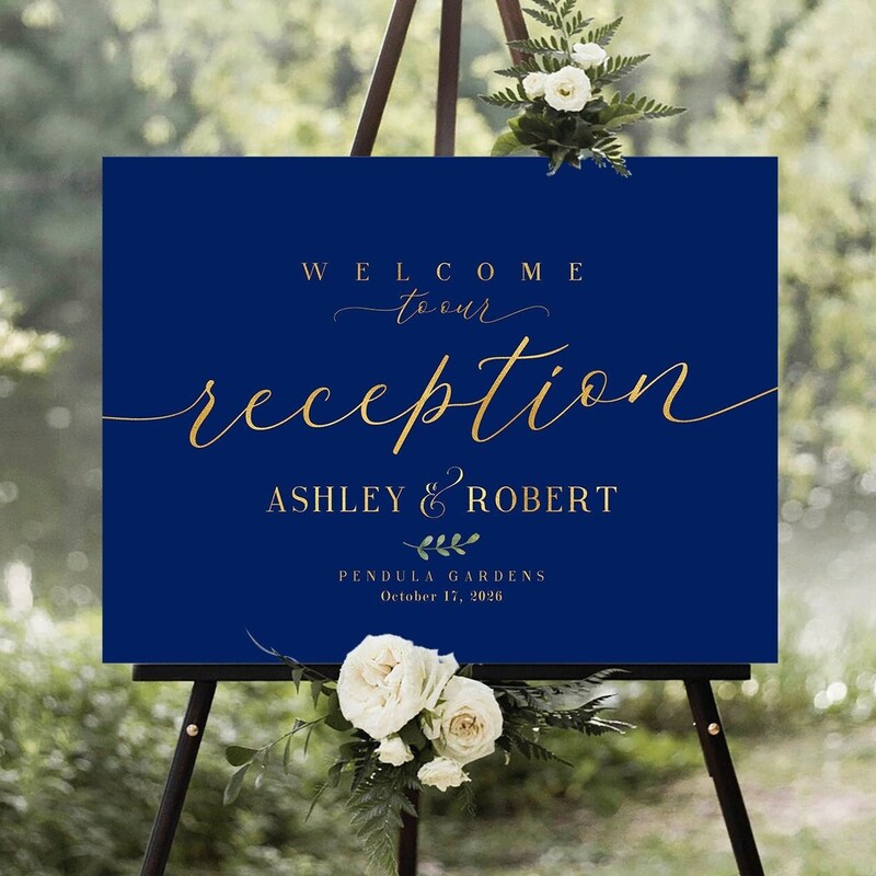 Reception Entrance Signs - Etsy