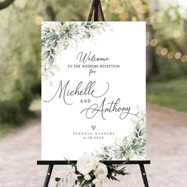 Wedding Reception Signs - Etsy