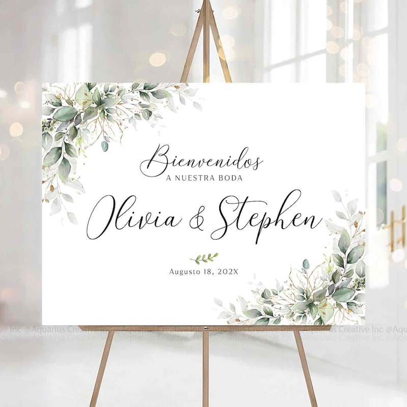 Spanish Welcome Sign - Etsy