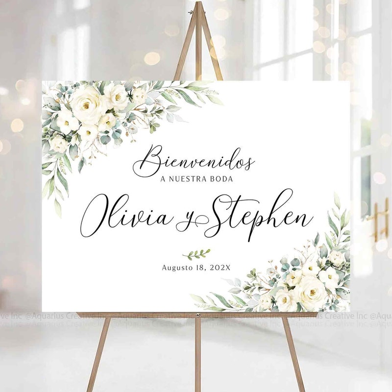 Spanish Welcome Sign - Etsy