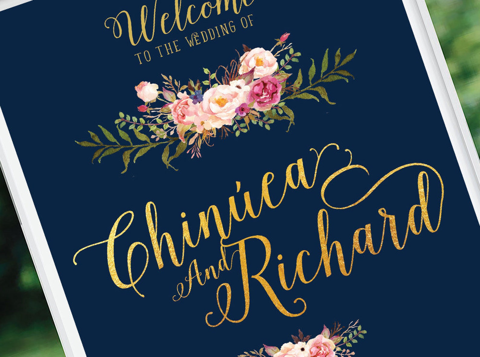 Wedding Welcome Sign Wedding Signs Wedding Sign Poster - Etsy