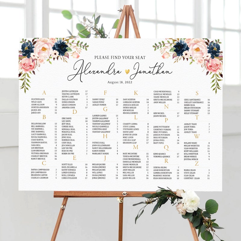 Wedding Guest Table - Etsy