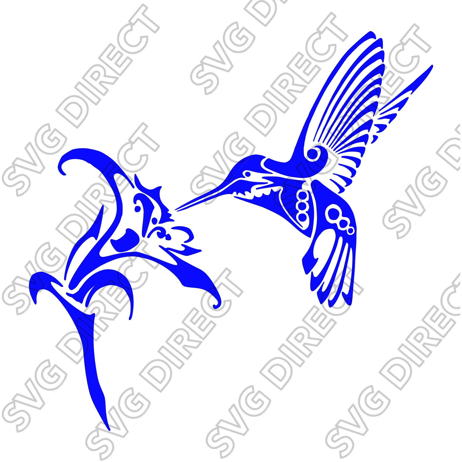 HUMMINGBIRDS 5 Designs svg Png Dxf Jpg Use With - Etsy