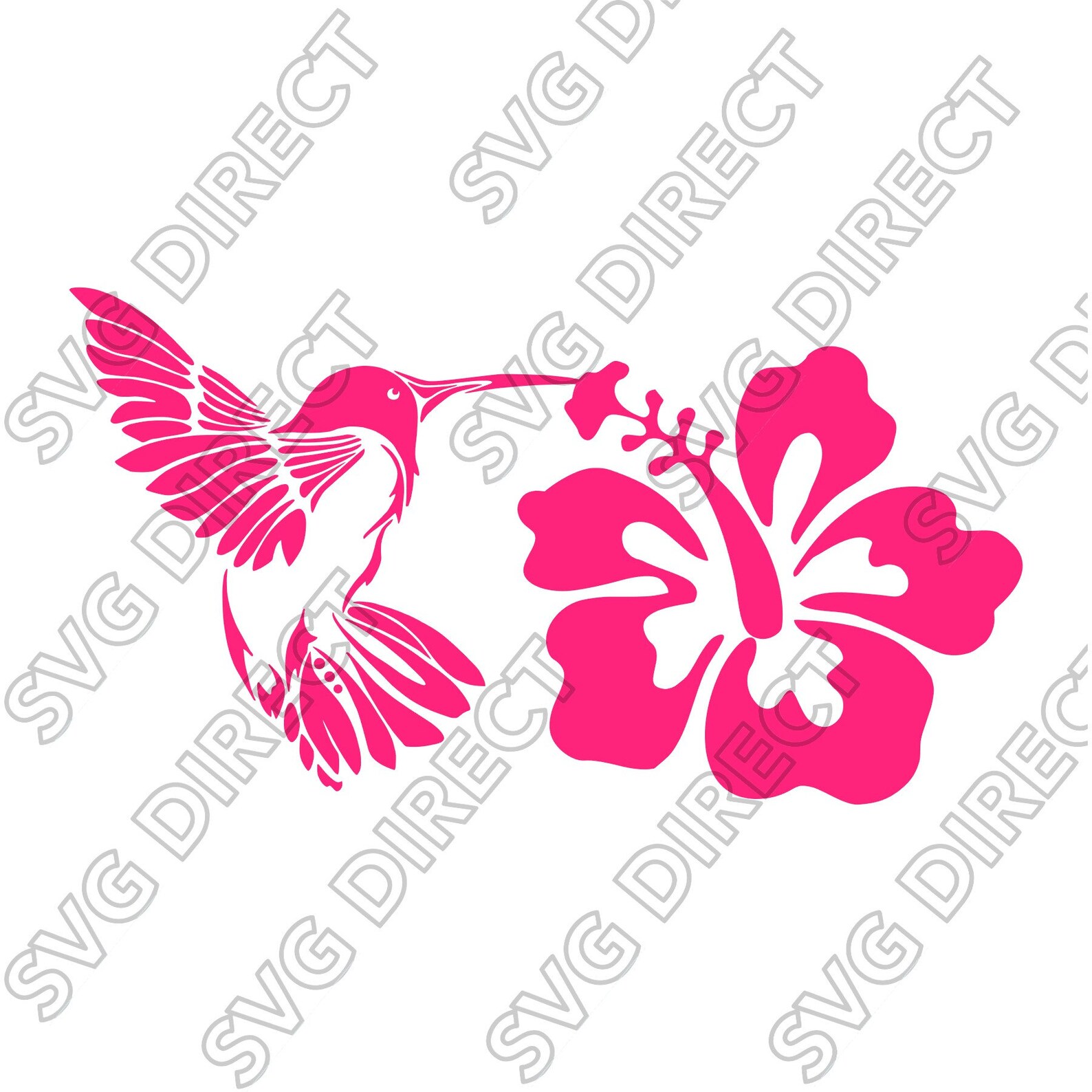 HUMMINGBIRDS 5 Designs svg Png Dxf Jpg Use With - Etsy