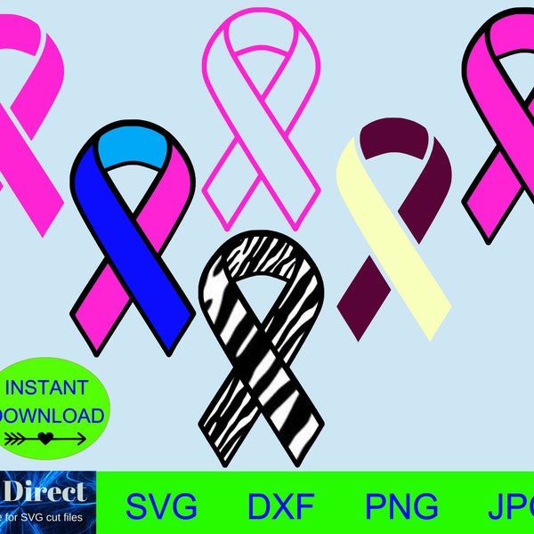 Cancer Awareness Chart Ribbons - Etsy