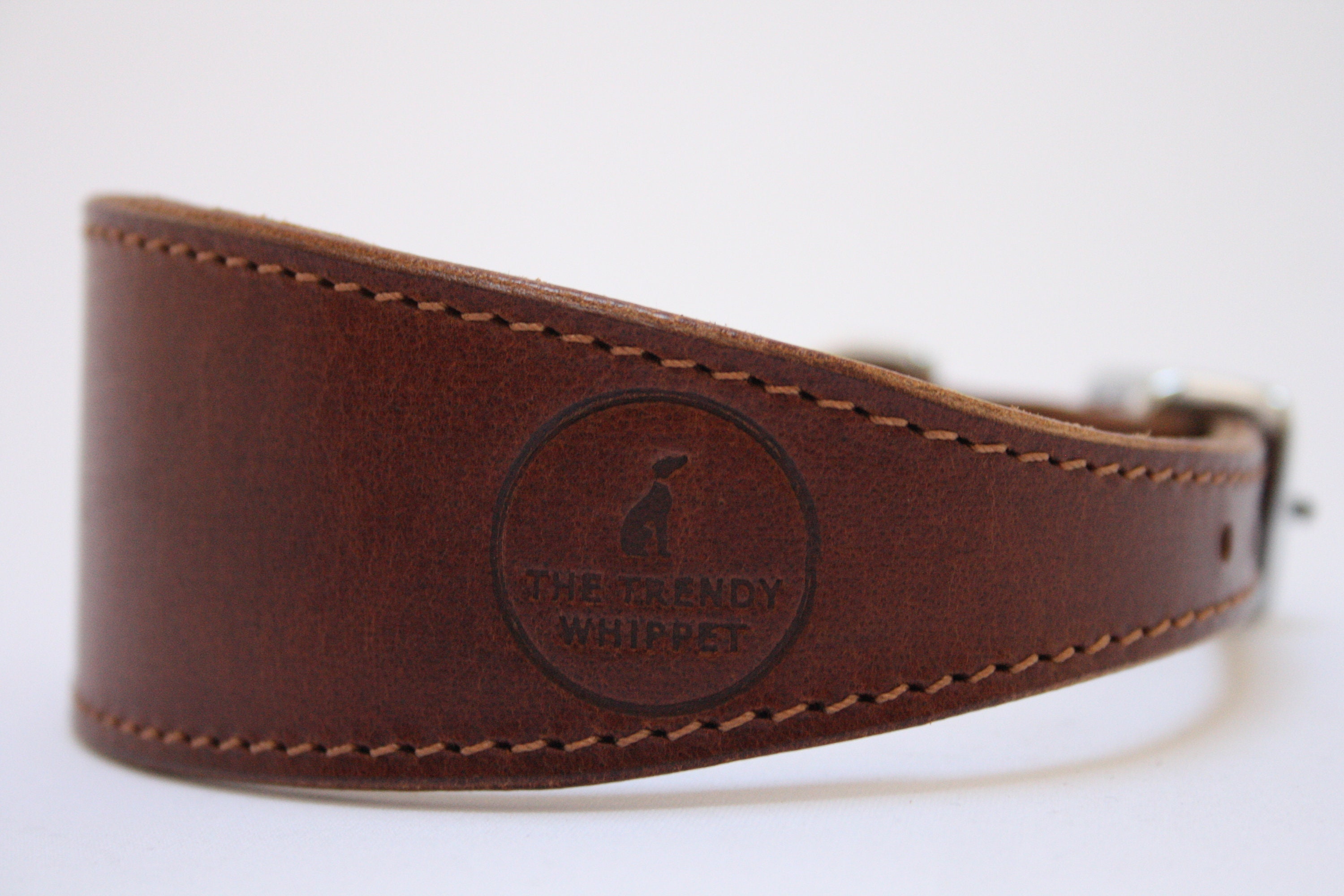 Rustic Brown Sheep Leather and Soft Suede Padded Wide Collars | Etsy