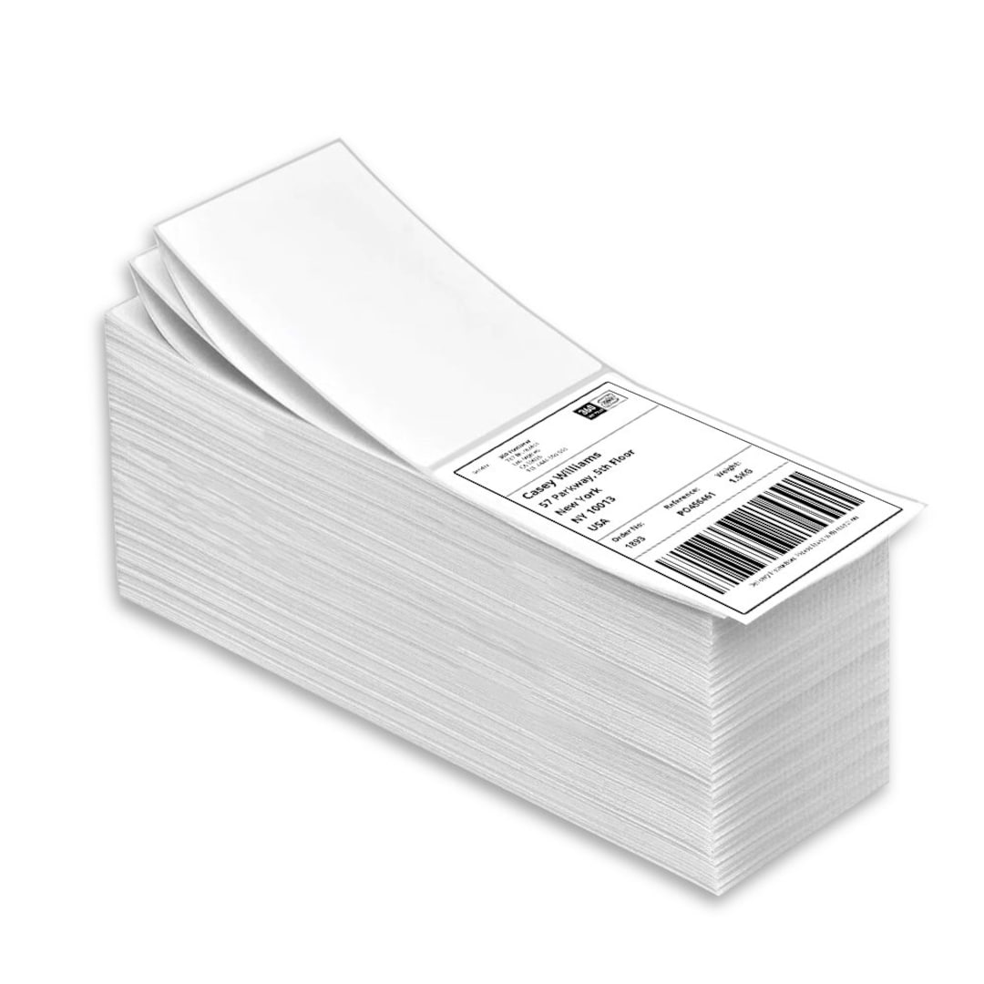 4x6 Premium Fanfold Shipping Labels for Direct Thermal Printers - Etsy