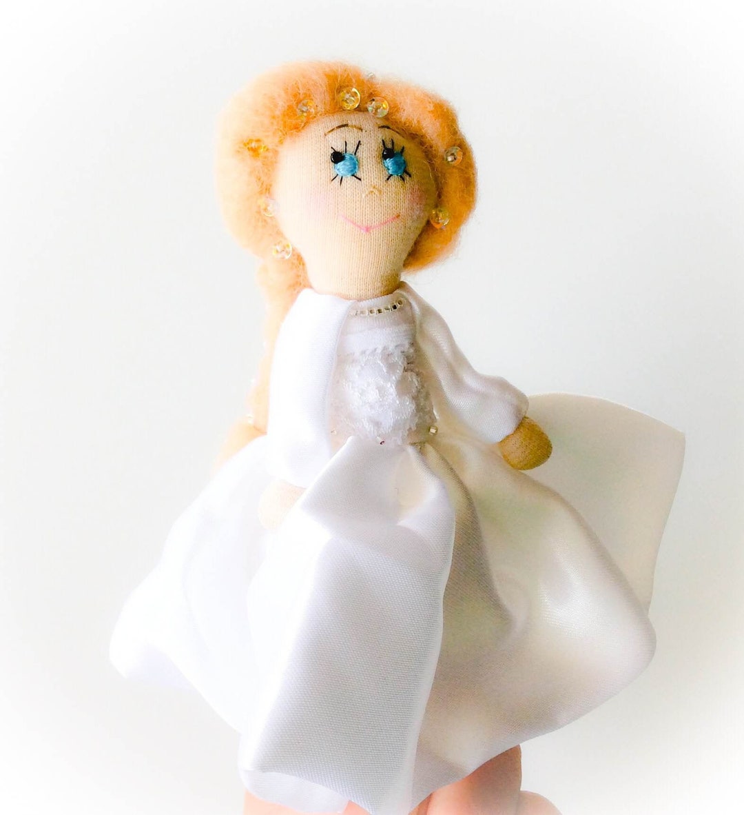 Princess Cinderella Finger Puppet. - Etsy