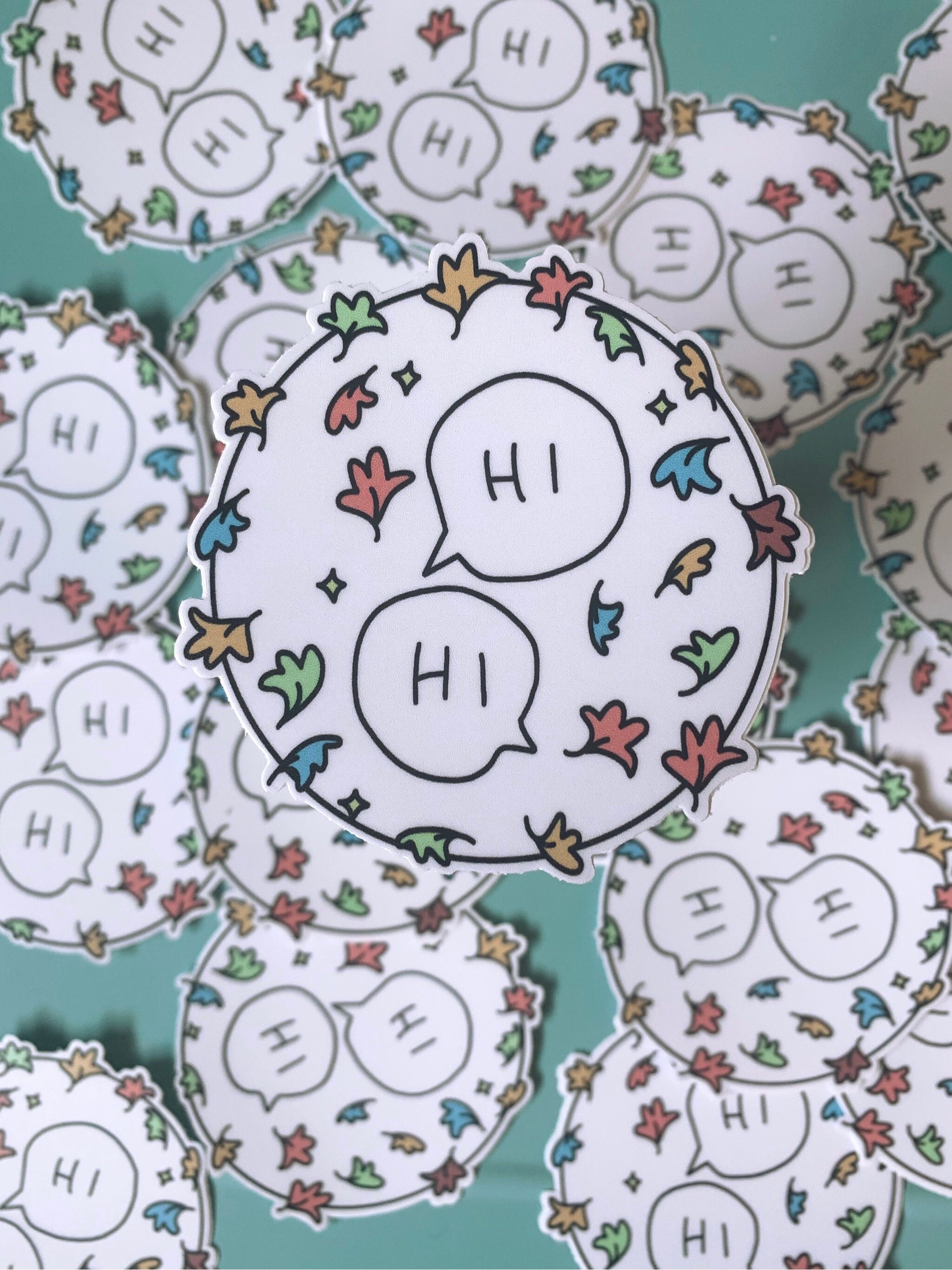 Hi Nick and Charlie Heartstopper 3 LGBTQIA Pride Sticker - Etsy