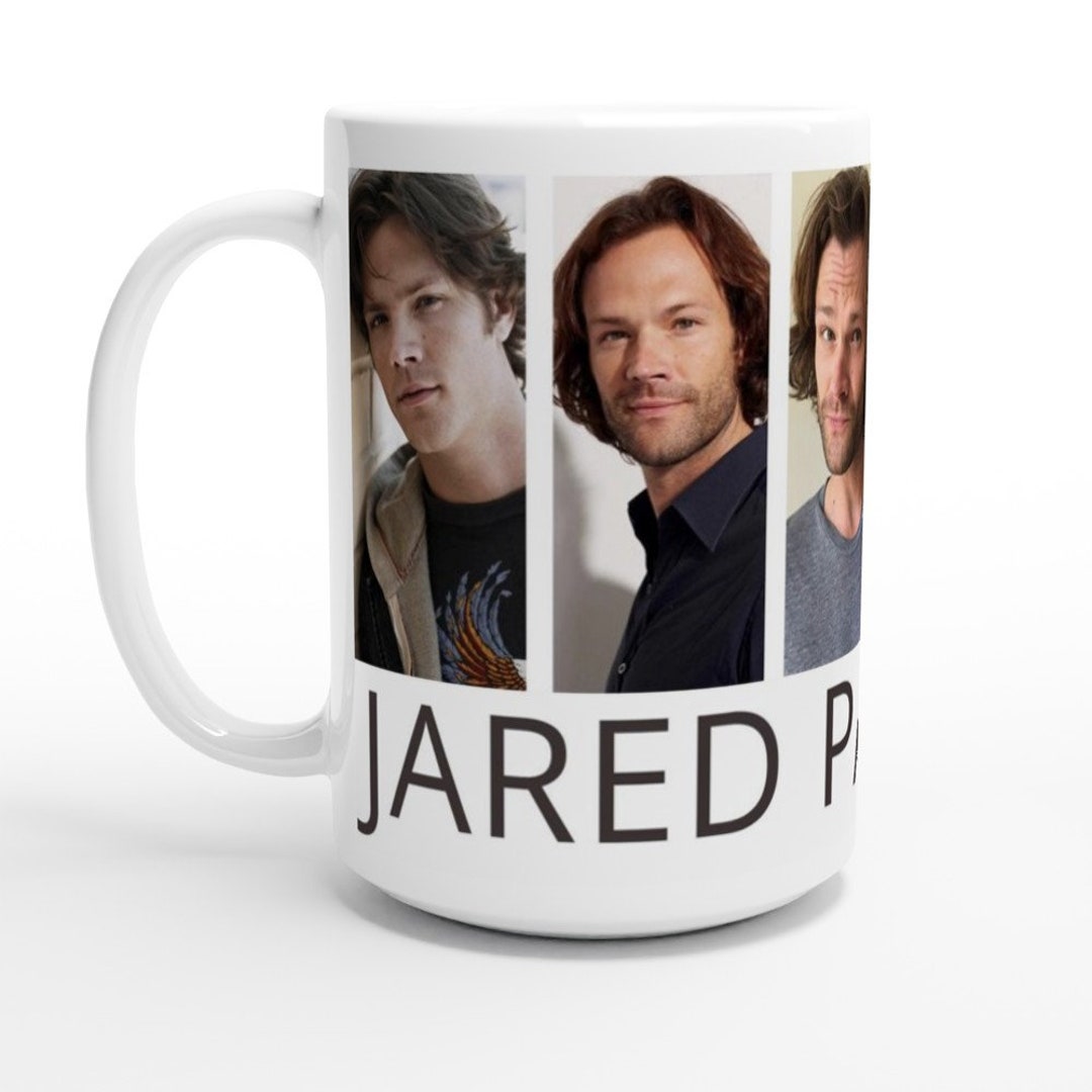 Jared Padalecki Collage Large White 15oz Ceramic Mug - Etsy