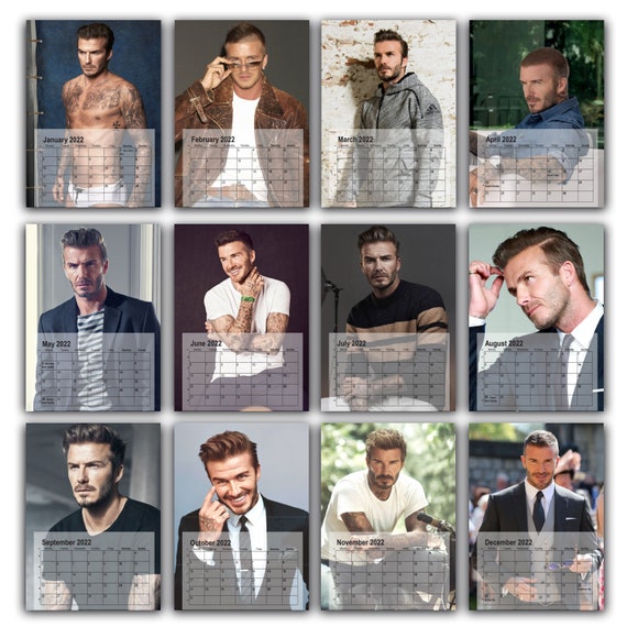 David Beckham 2022 Calendar