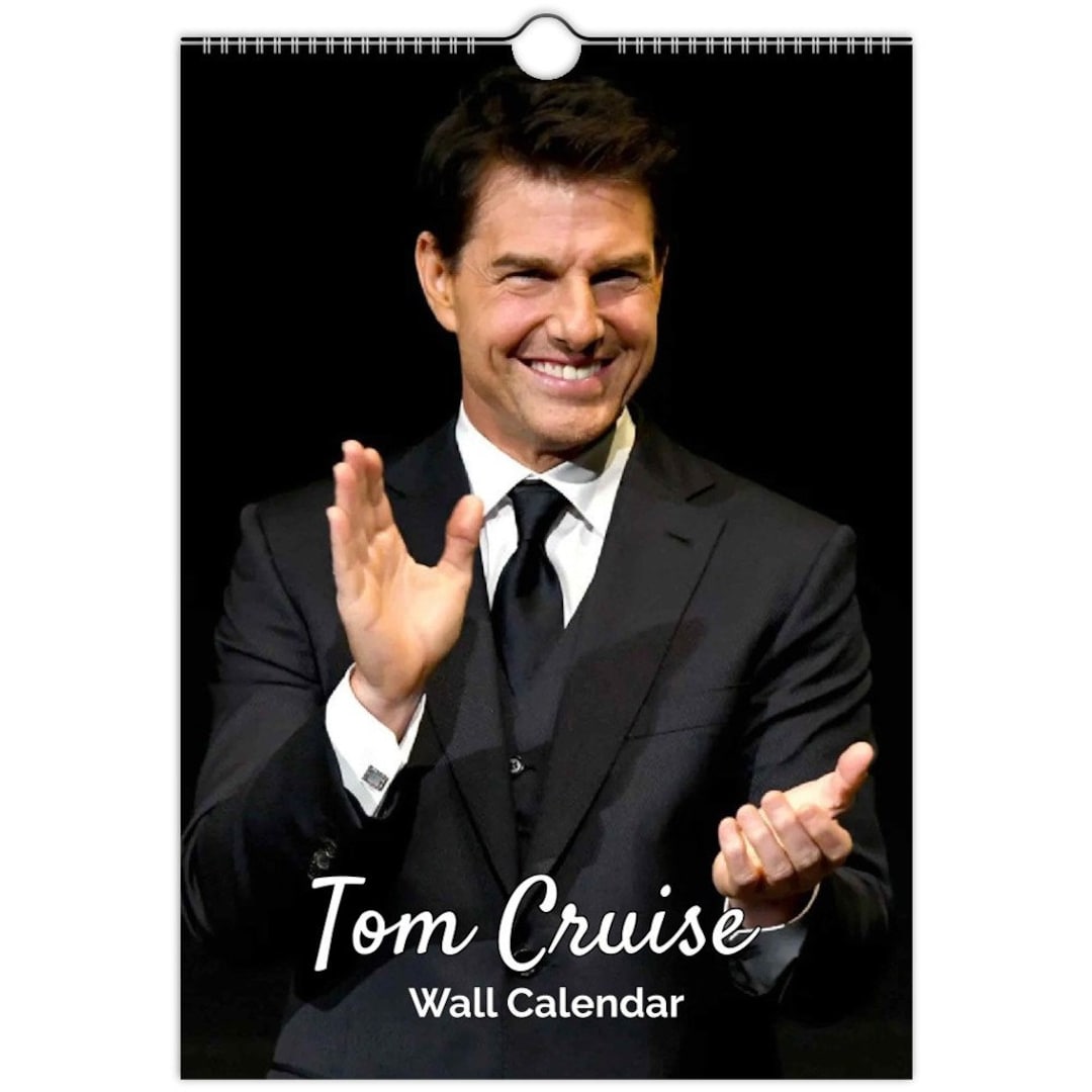 Tom Cruise Full Photo Calendar | Choose Start Month 2025/26 ...