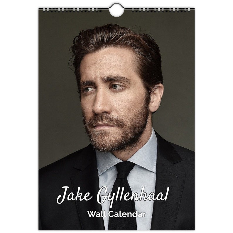 Jake Gyllenhaal Full Photo Calendar Choose Start Month - Etsy