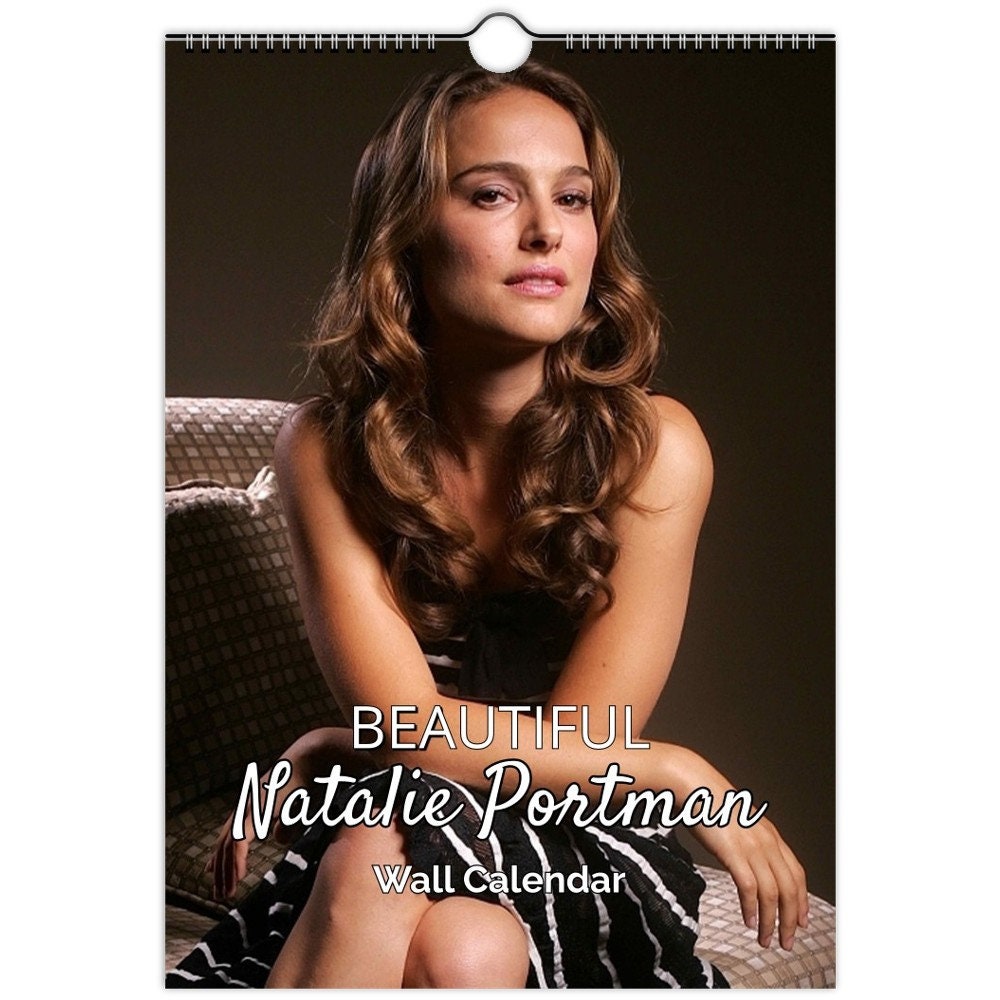 Beautiful Natalie Portman Full Photo Calendar | Choose Start Month 2026 ...