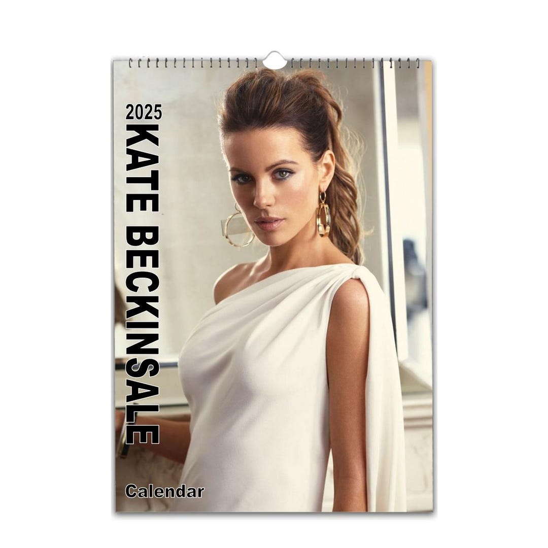 2025/6 Kate Beckinsale Beautiful Calendar | Choose Start Month | Full ...
