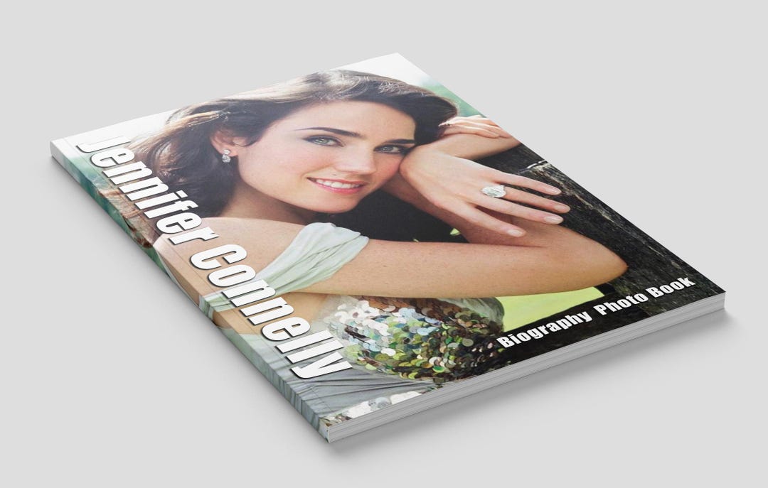 Jennifer Connelly Personalised Life, Career & Photo Book - Etsy
