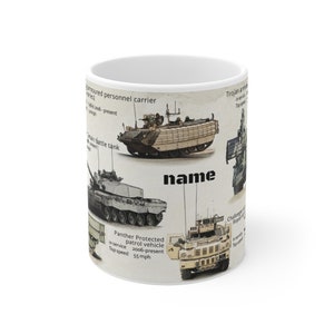 British Tanks and Armoured Vehicles Personalised Mug - Etsy