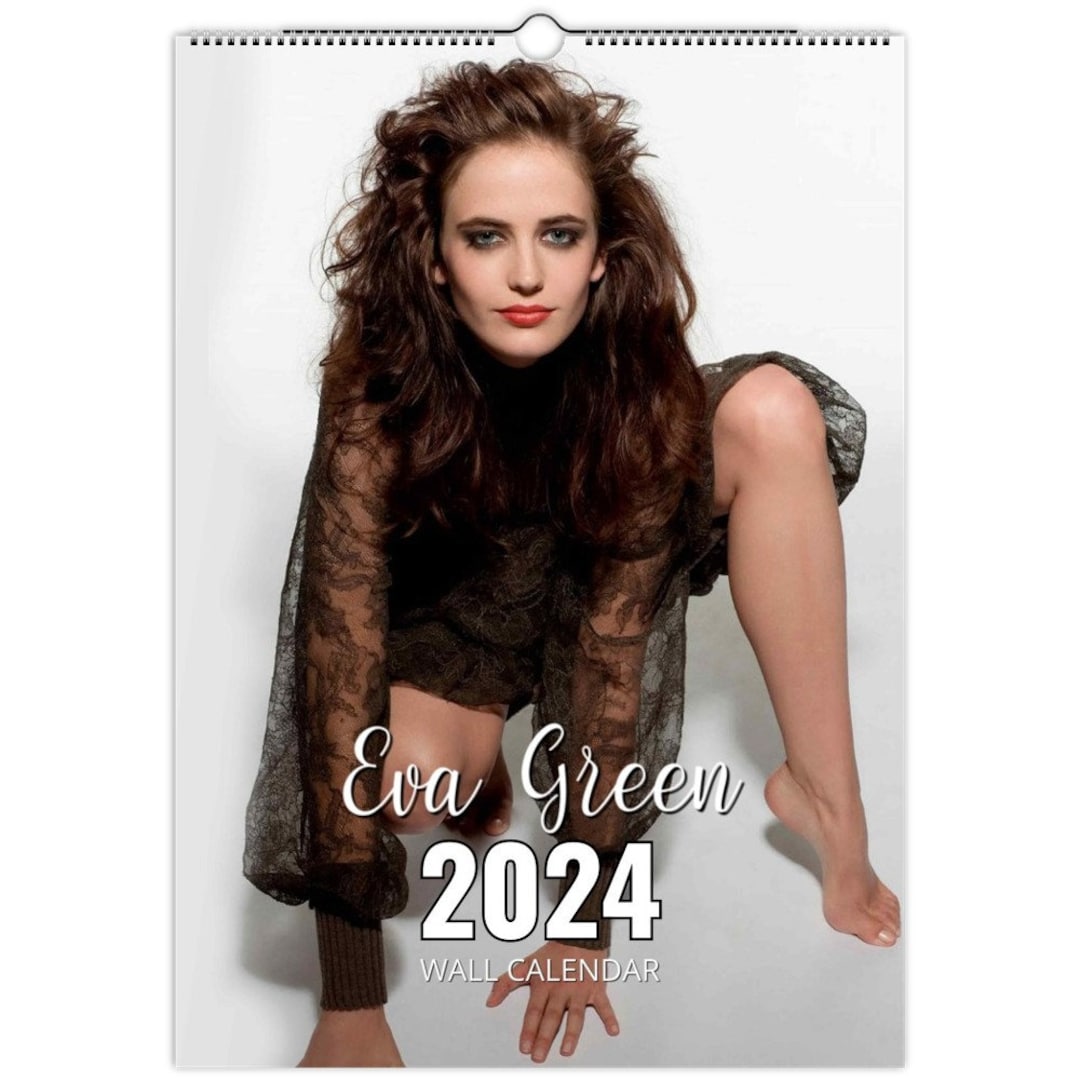 Eva Green 2024/5 Choose Start Full Photo Slim Dates Personalised Wall ...