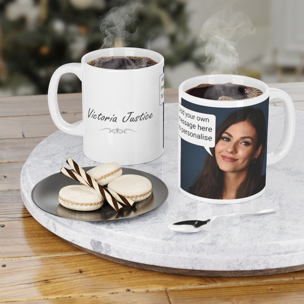 Victoria Justice Personalised With Your Message Mug - Etsy