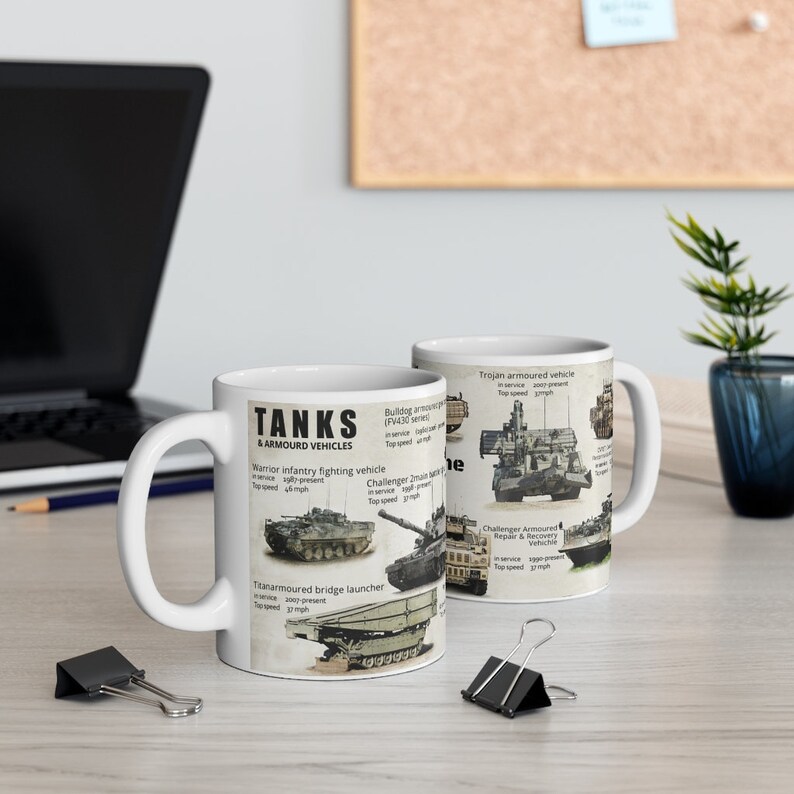 British Tanks and Armoured Vehicles Personalised Mug - Etsy