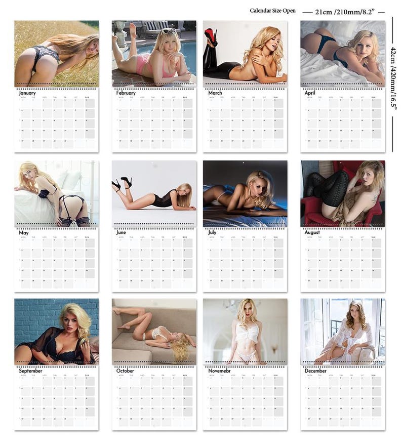 Sexy Blonde Pinup Beauties 20278 Choose Start Monthsyear Large