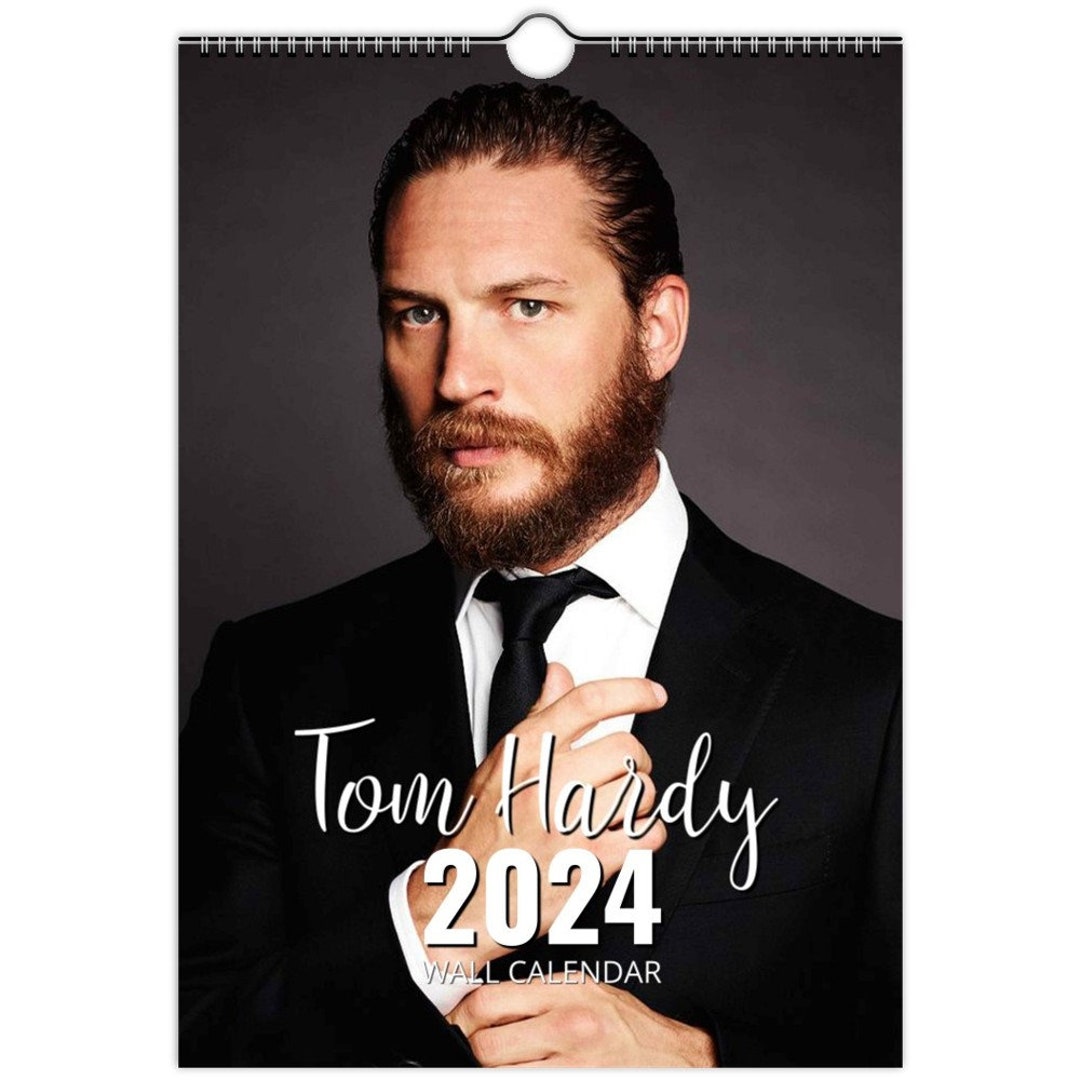 Tom Hardy 2024/5 Choose Start Personalised Calendar Full Photo Slim ...