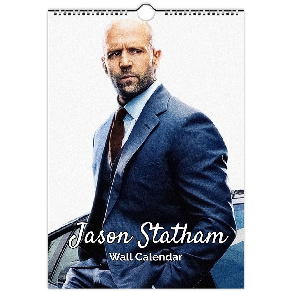 Jason Statham Full Photo Calendar Choose Start Month - Etsy