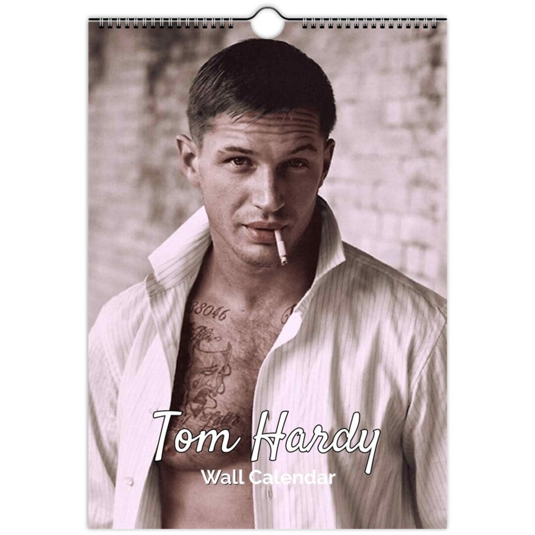 Tom Hardy Full Photo Calendar | Choose Start Month 2025/26 Personalised ...