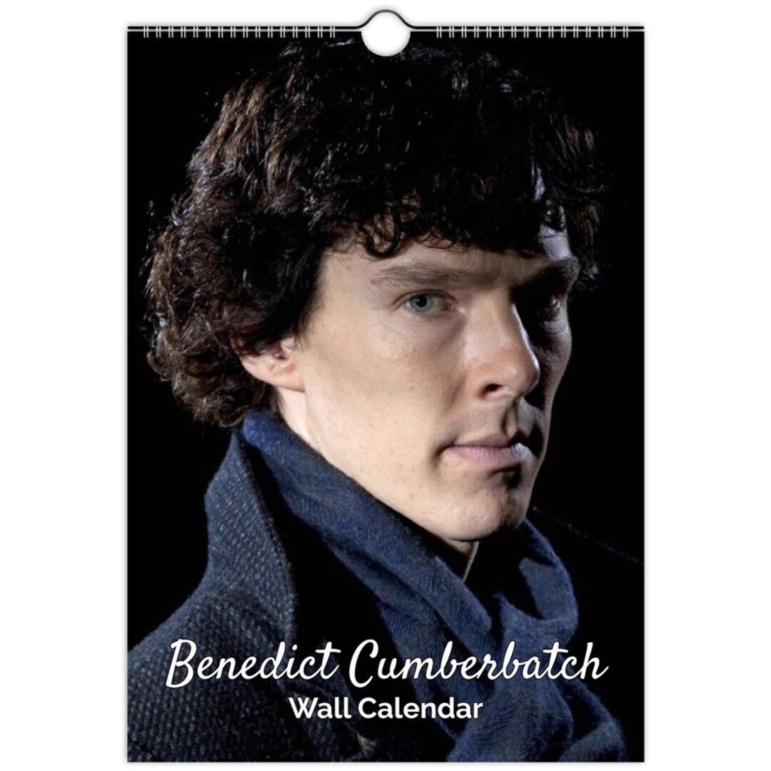 Benedict Cumberbatch Full Photo Calendar | Choose Start Month 2025/26 ...