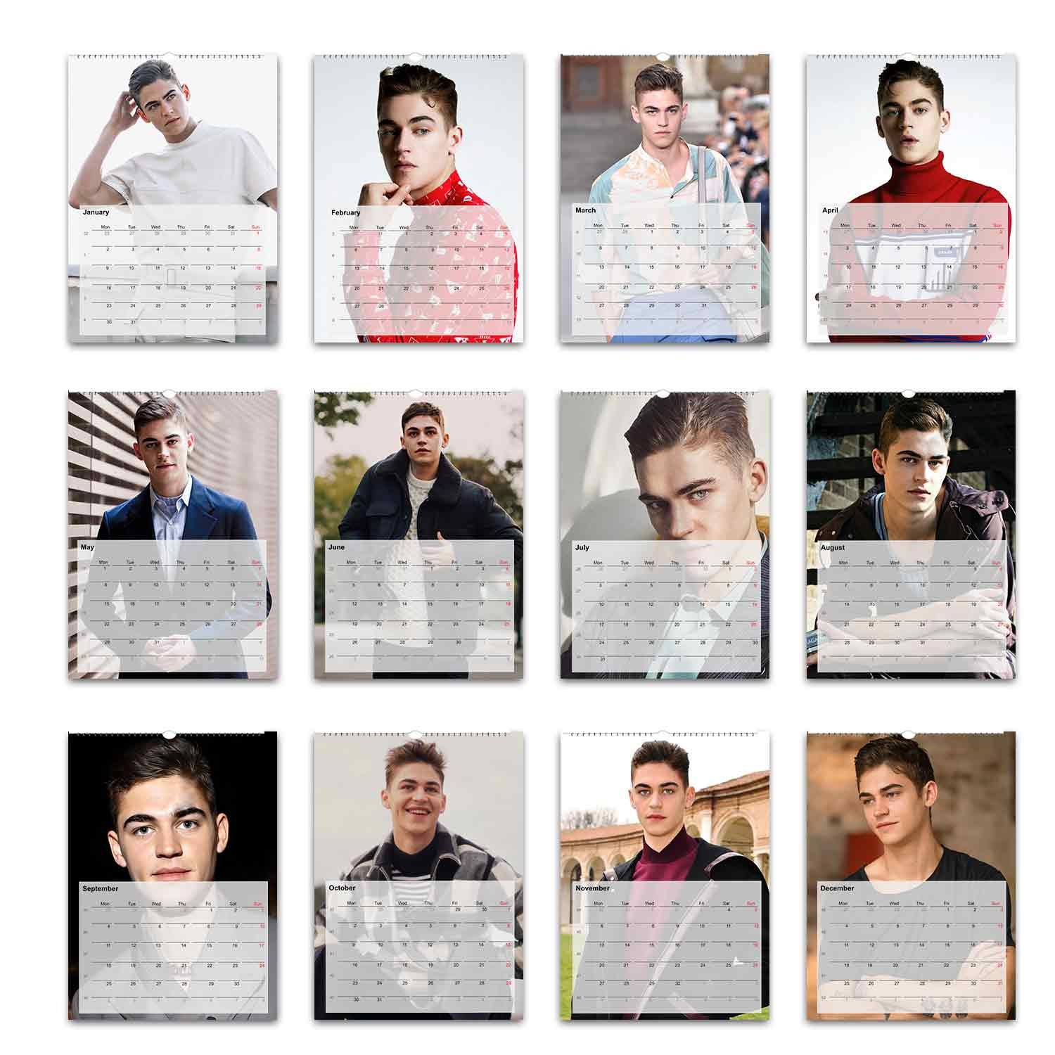 Hero Fiennes Tiffin Full Photo Calendar | Choose Start Month 2025/26 ...