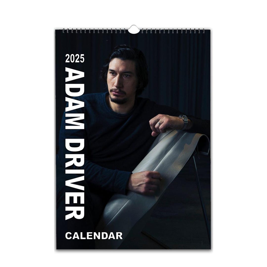 2025 Adam Diver Calendar Full Photo Personalised Planner Months - Etsy