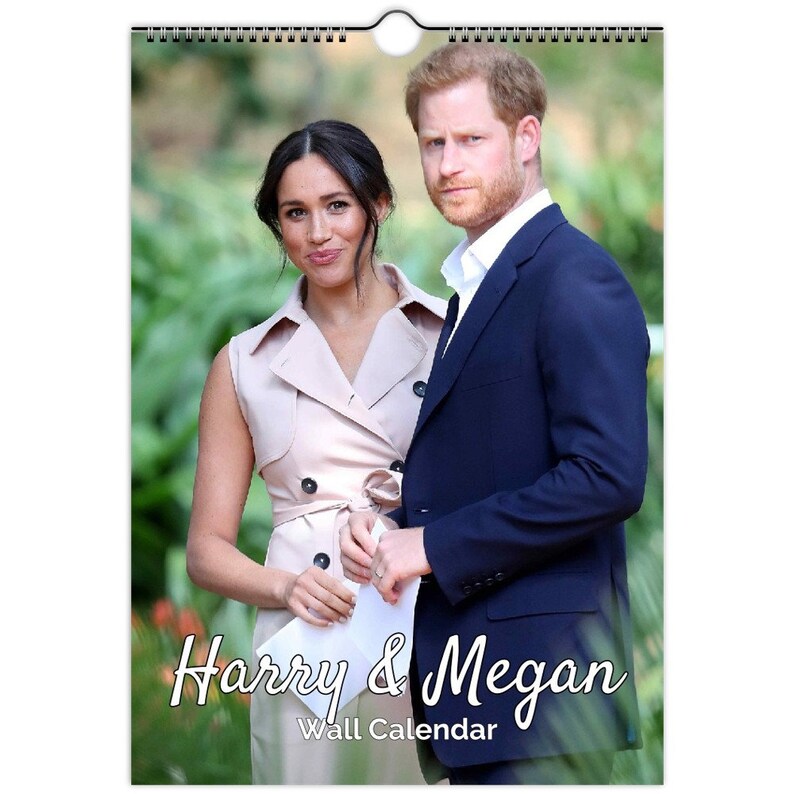 Harry & Megan Full Photo Calendar | Choose Start Month 2026/27 ...